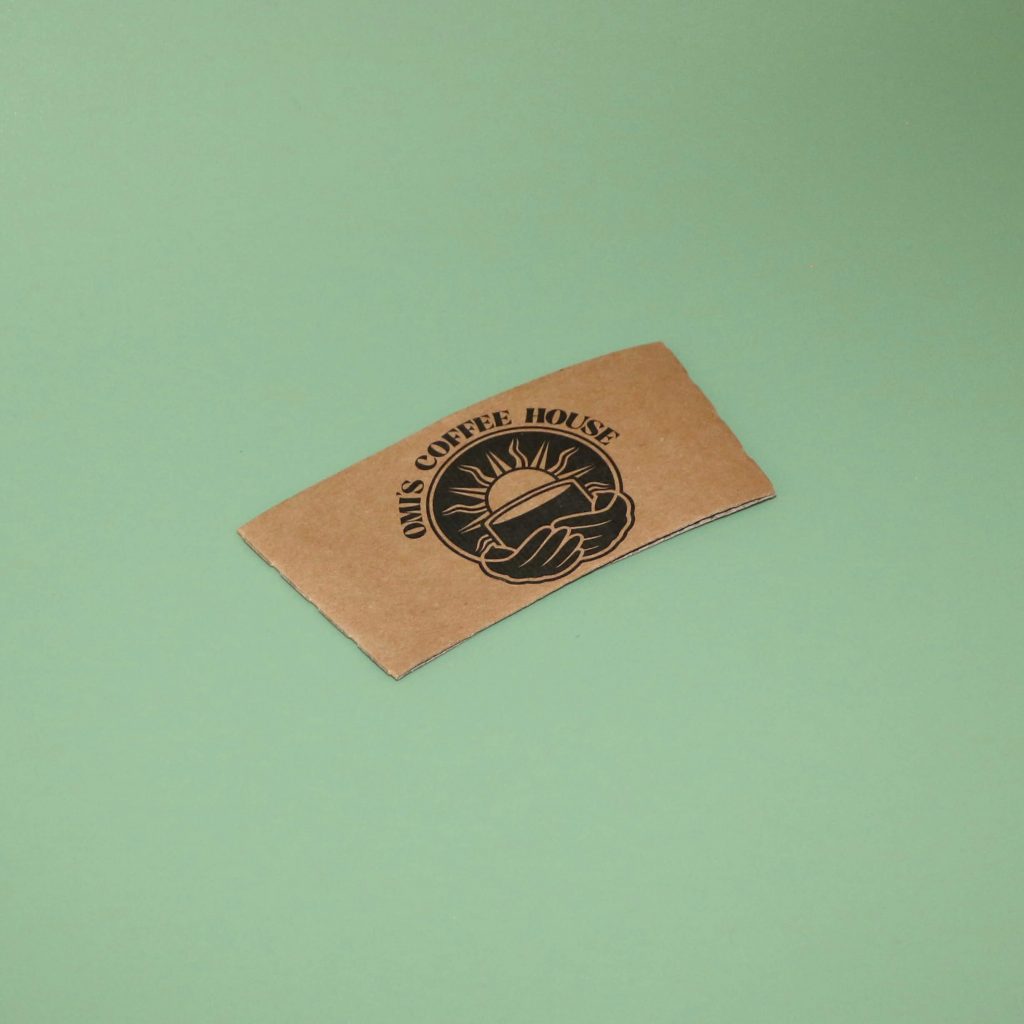 Customize Kraft Coffee Sleeves | TopCup Factory