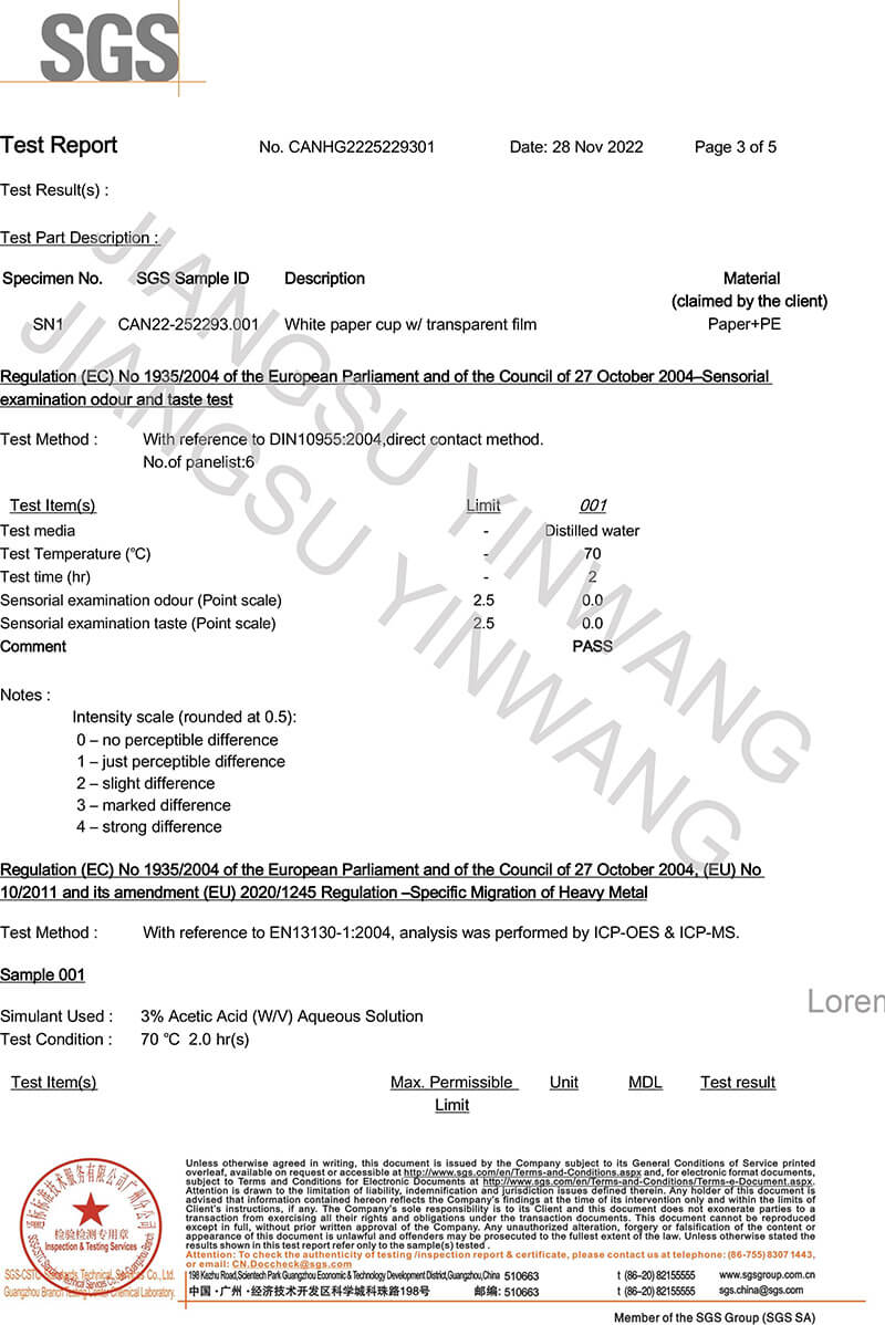 Quality Inspection | TopCup Factory